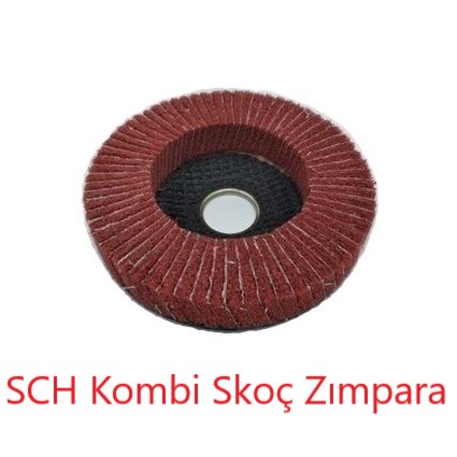 115x22mm Flap Disk (SCH) Elyaf Skoç ve Kombi Zımpara PARS