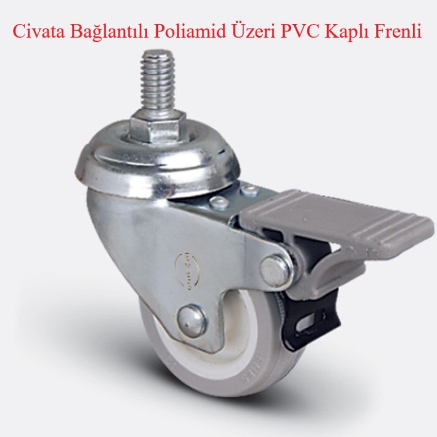 ZKC Serisi Polyamid Üzeri PVC Kaplı Teker Çeşitleri