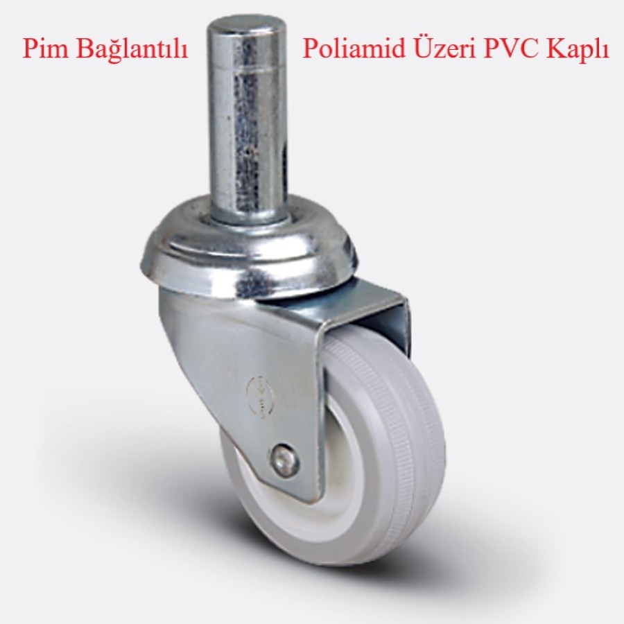 ZKC Serisi Polyamid Üzeri PVC Kaplı Teker Çeşitleri